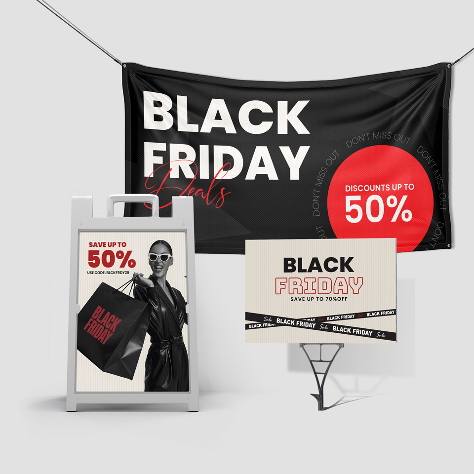 How to Make Black Friday Signs (With Design Tips)