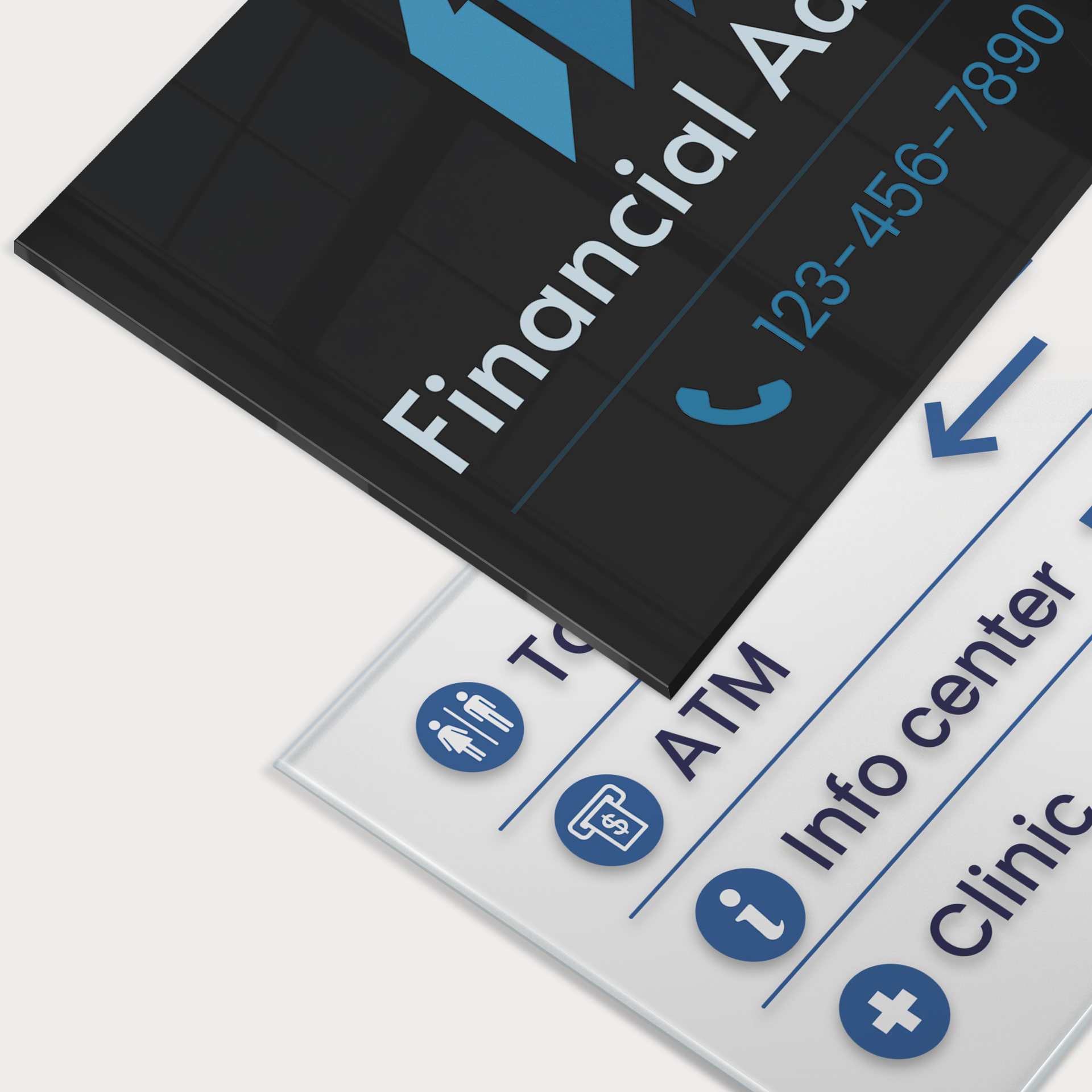 Differences Between Acrylic Sign Finishes