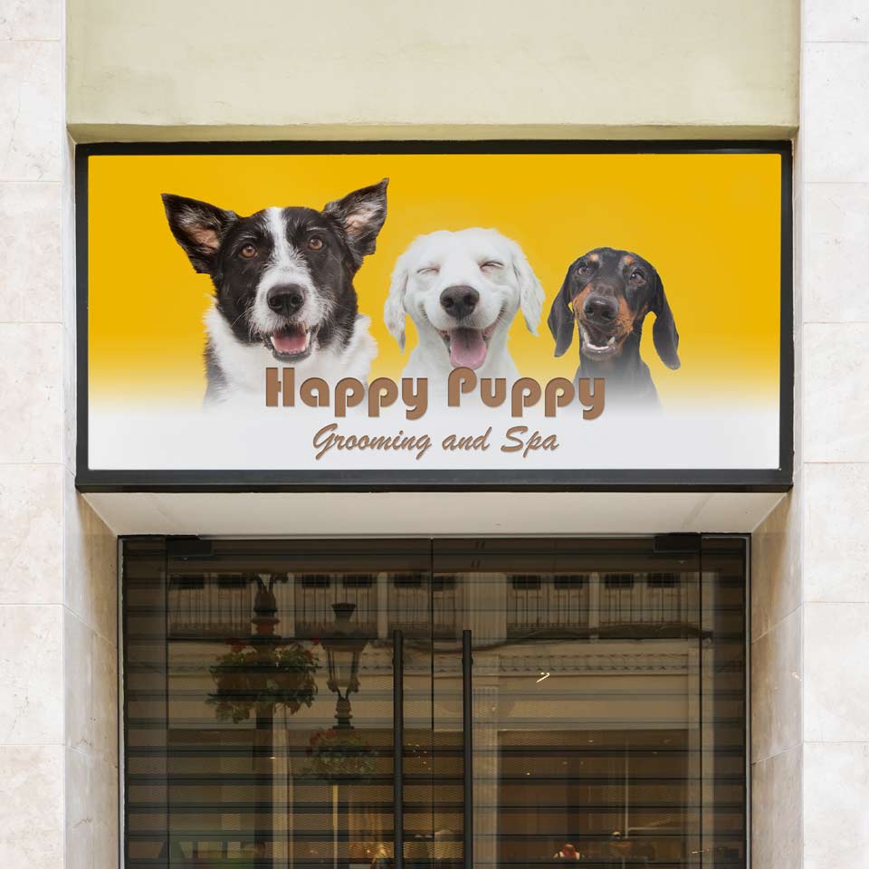 Popular Dog Grooming Signs for Branding Campaigns | Blog | Square Signs
