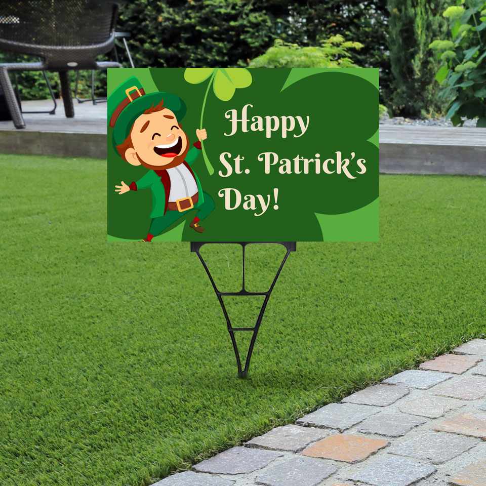 Lucky St Patrick’s Day Signs for a Festive Mood | Blog | Square Signs