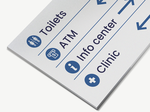 Acrylic Signs | Custom Acrylic Signs - Square Signs