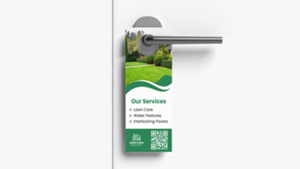 Custom Door Hangers Printing | Personalized Door Signs Online