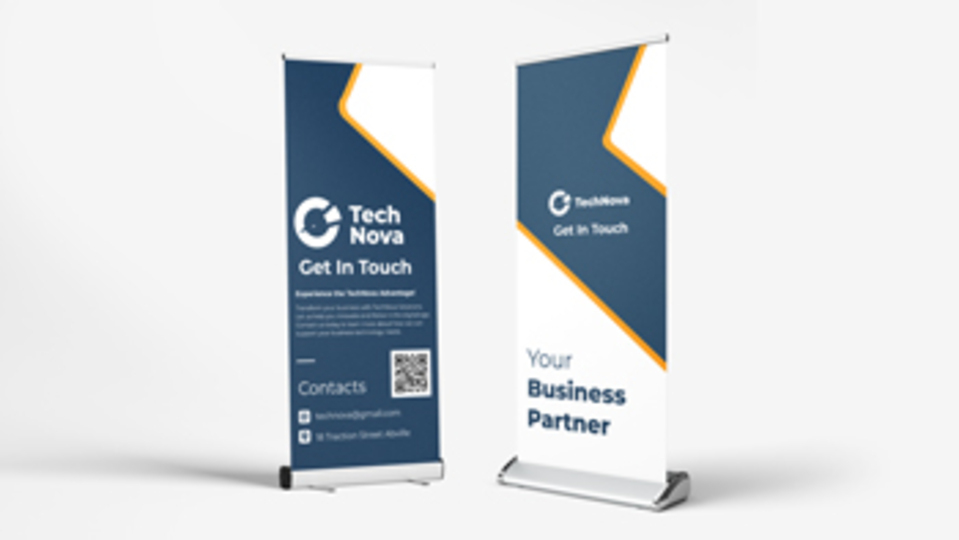 Custom Retractable Banners - Pull-Up & Roll-Up Displays