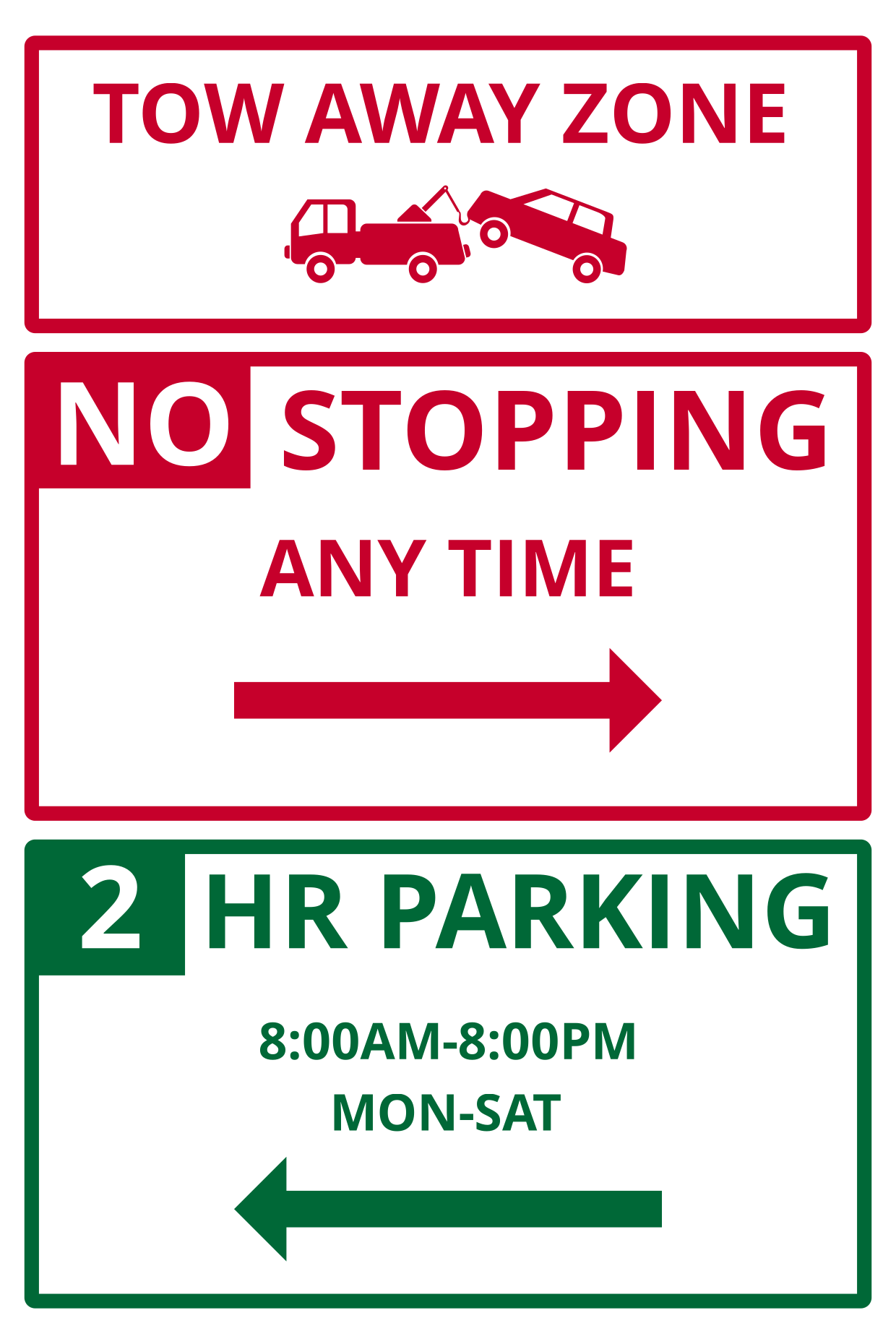 Towing Templates Printable