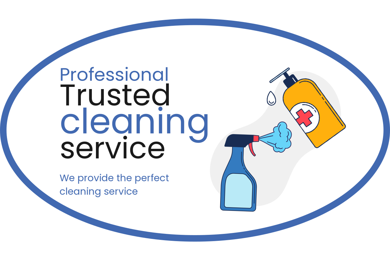 Professional Cleaning Service Business Card Template | Square Signs