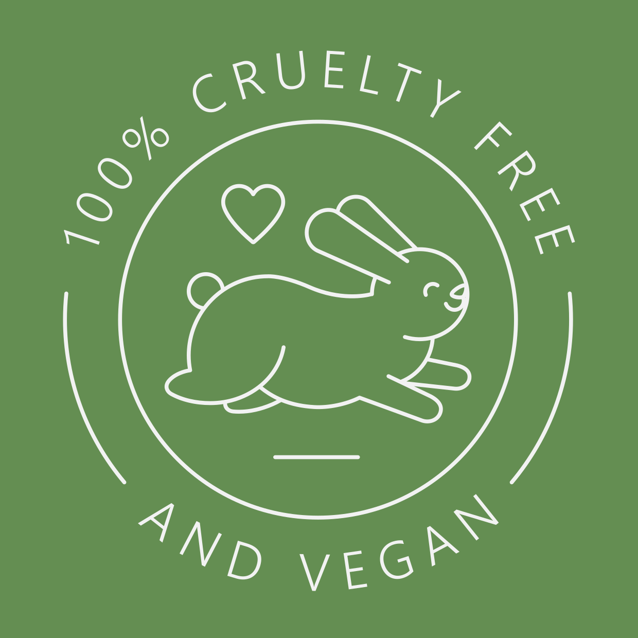 Cruelty-Free and Vegan Running Rabbit Template | Square Signs