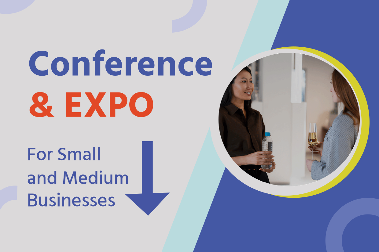 Conference and Expo Wayfinding Business Sign Template | Square Signs