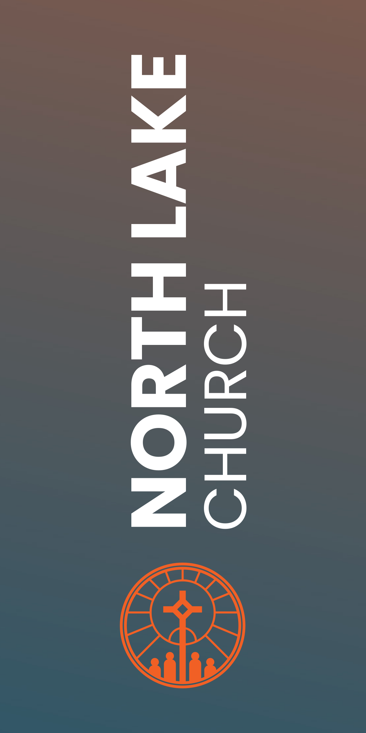 Vertical North Lake Church Template | Square Signs