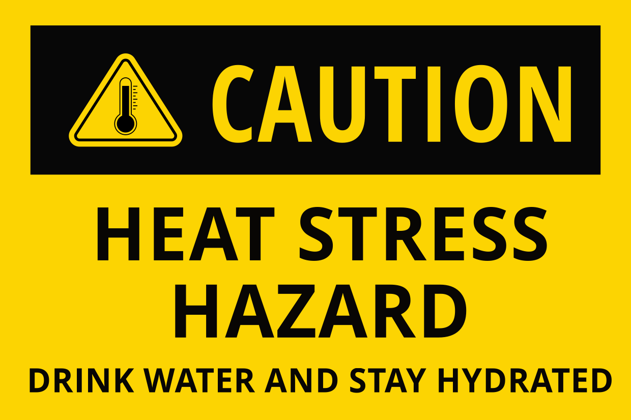 Black and Yellow Caution Safety Sign Template | Square Signs