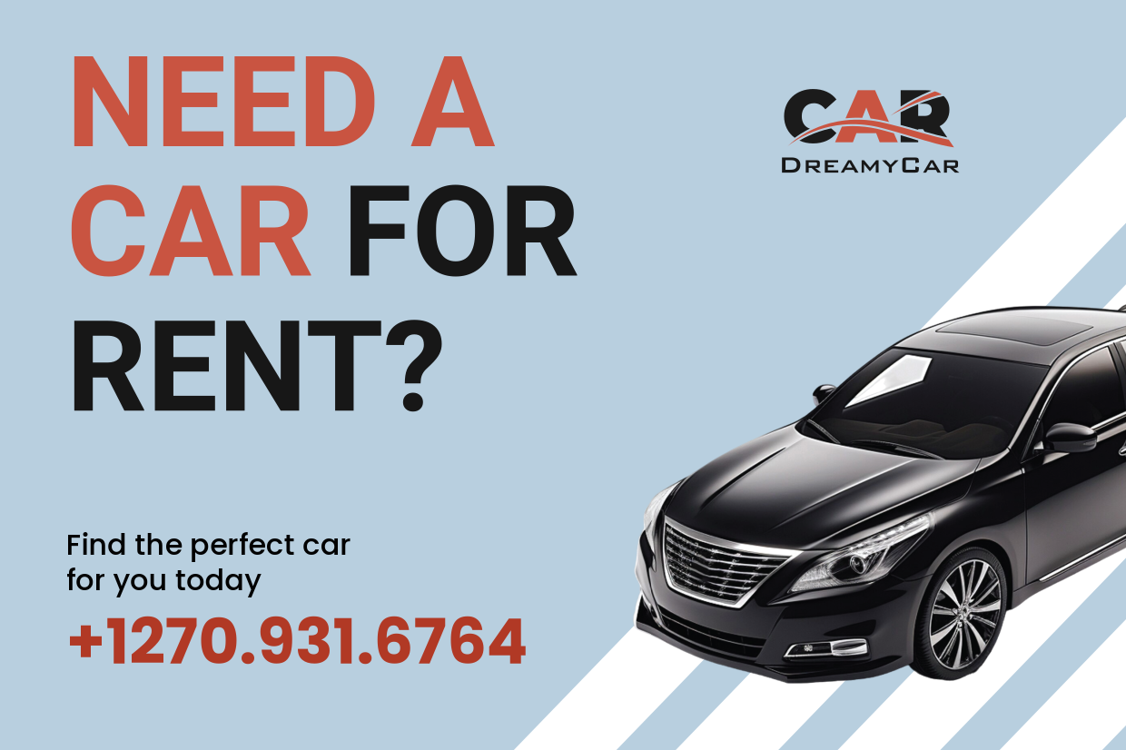 Car Rental Promotional Sign Template | Square Signs