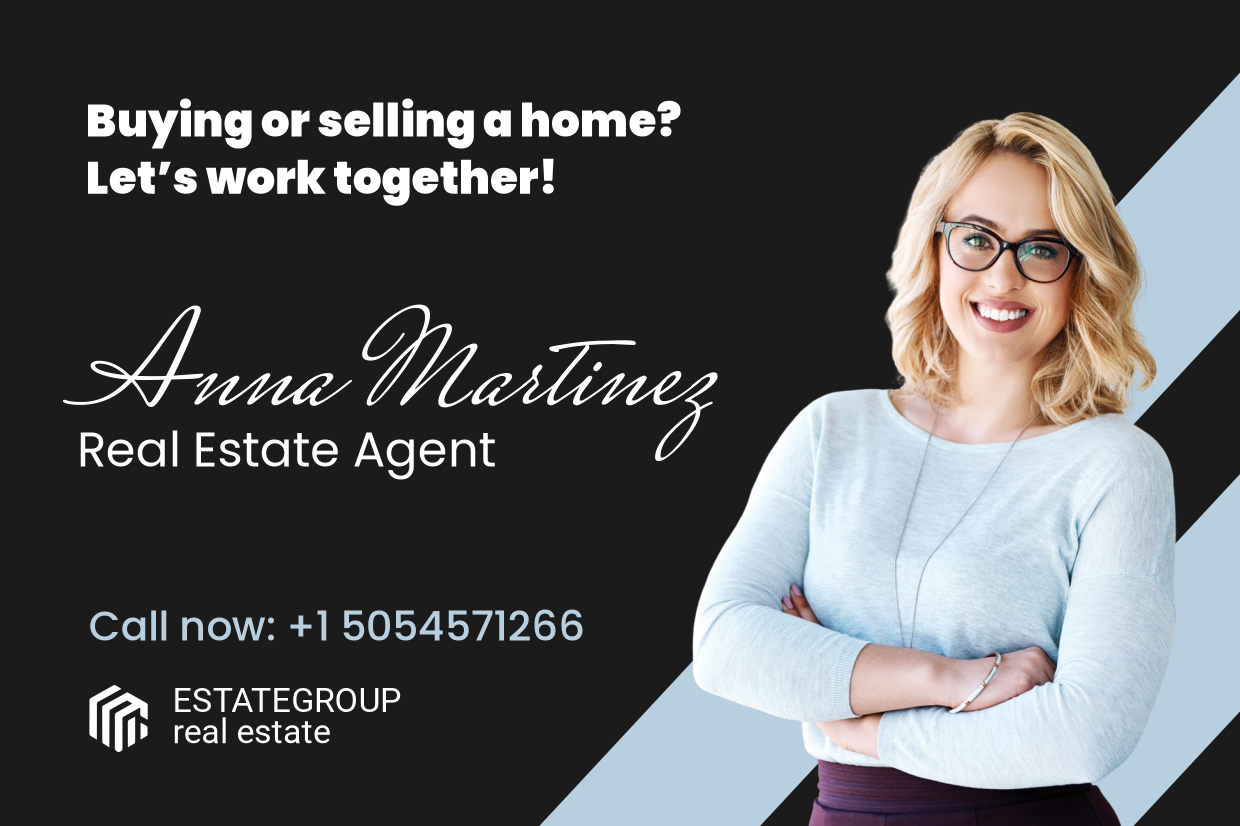 Real Estate Agent Business Sign Template | Square Signs