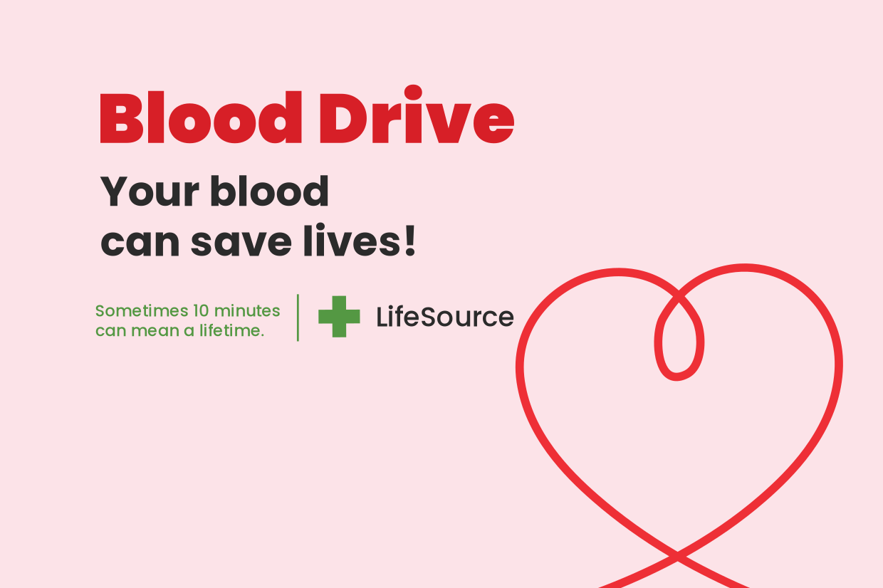 Blood Drive Clinic Sign Template | Square Signs