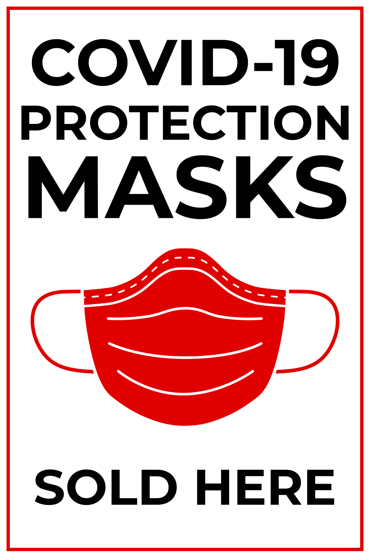 Protection masks for the COVID-19 | Square Signs