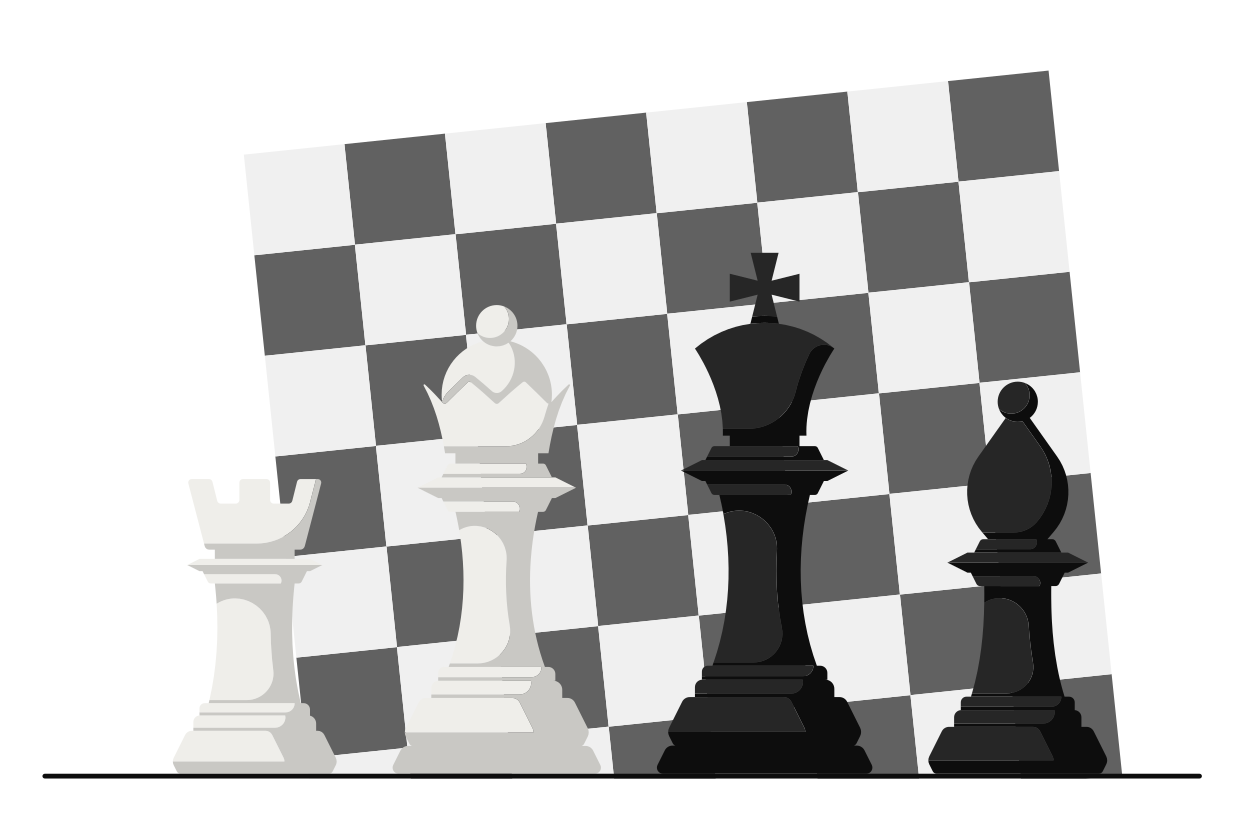 Chess Board Game Template
