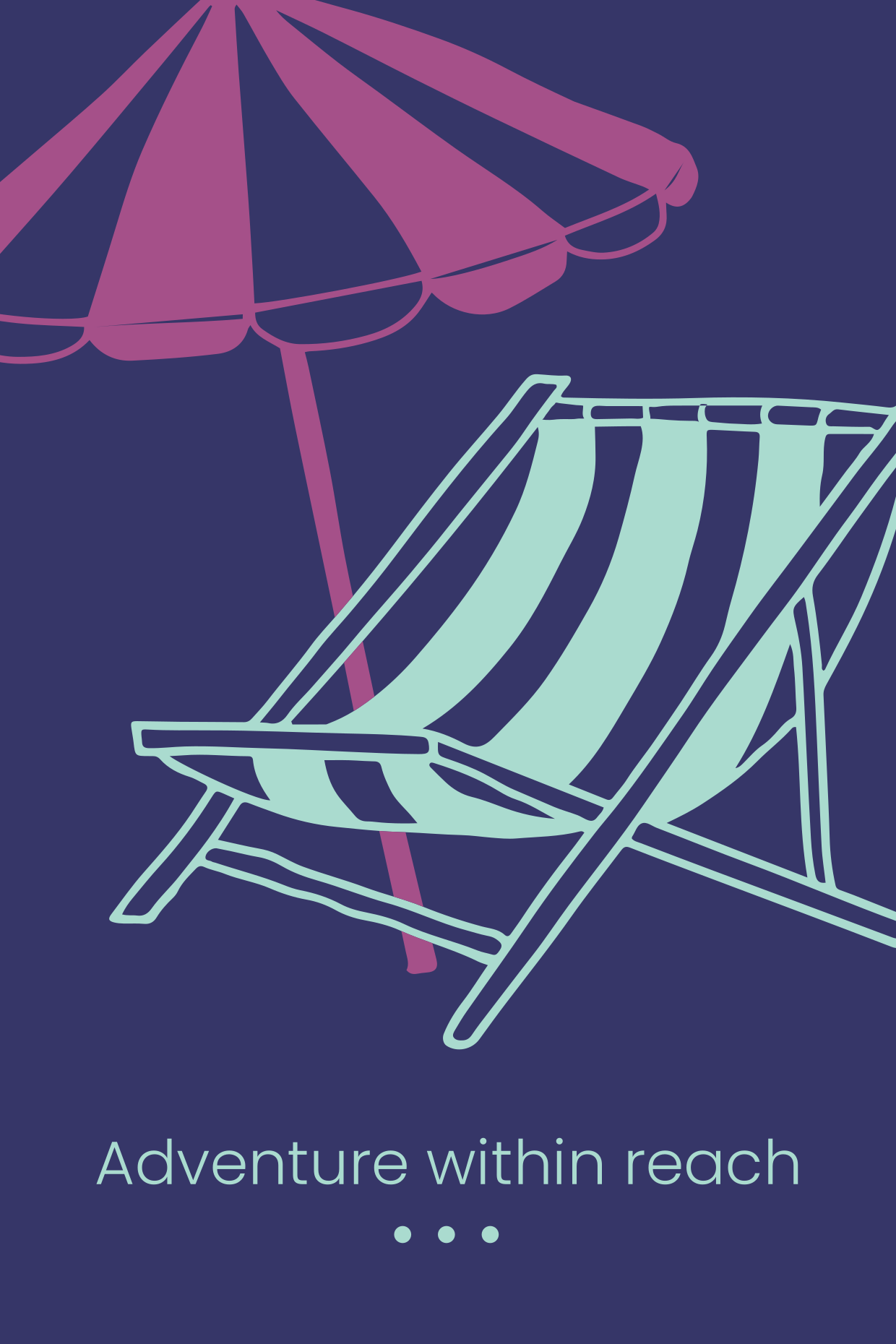 Adventure Within Reach Custom Daily Planner Template | Square Signs