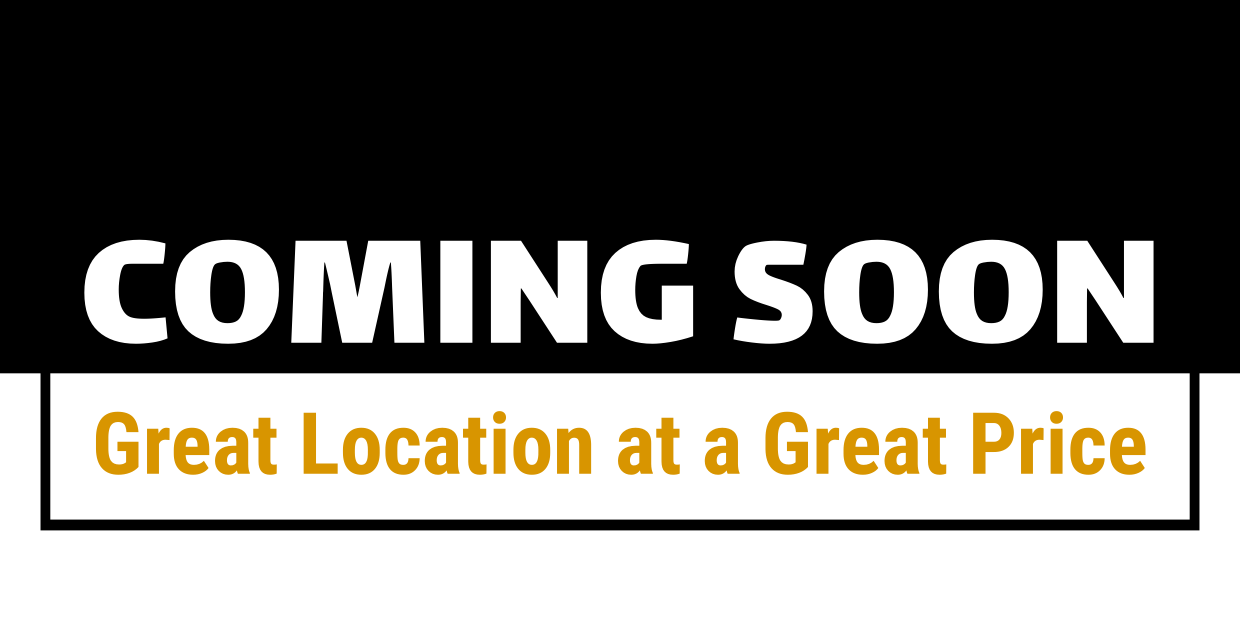 Black and White Coming Soon with a Slogan Sign Template | Square Signs