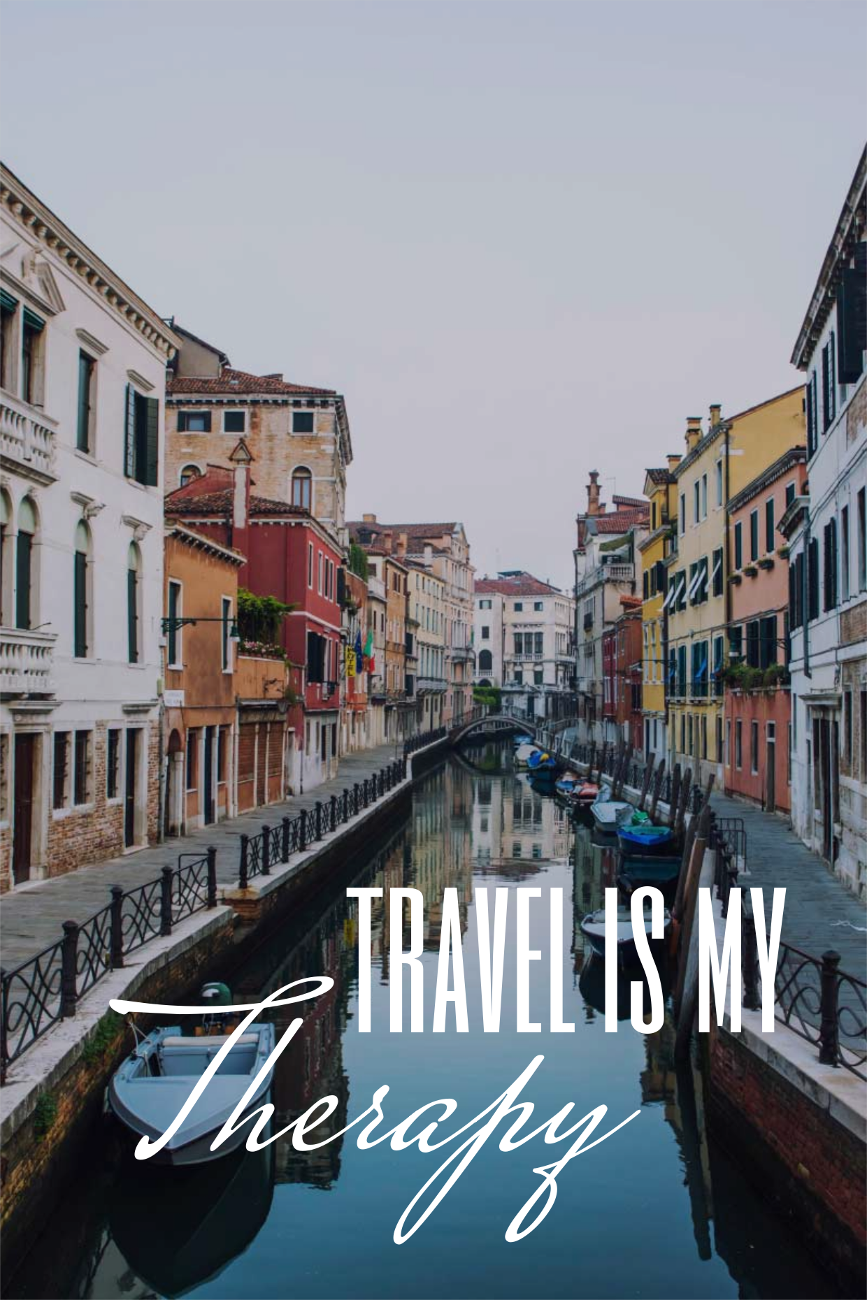 Venice-Themed Travel-Inspired Quote Sign Template | Square Signs