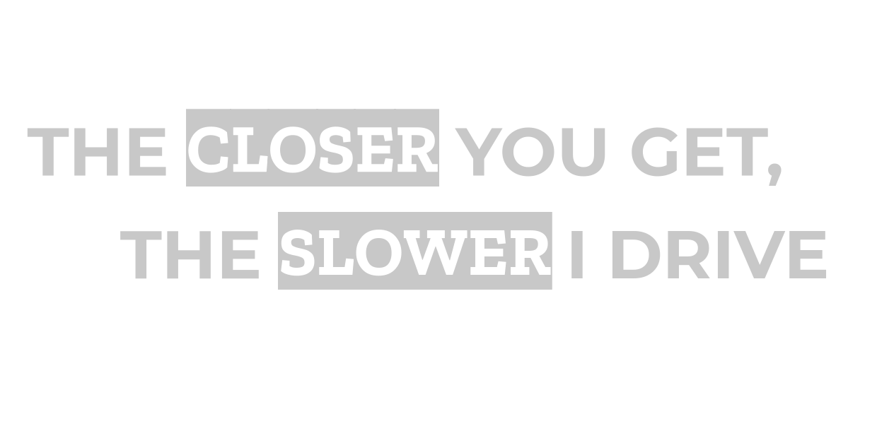Funny Car Tailgating Warning Quote Sign Template | Square Signs
