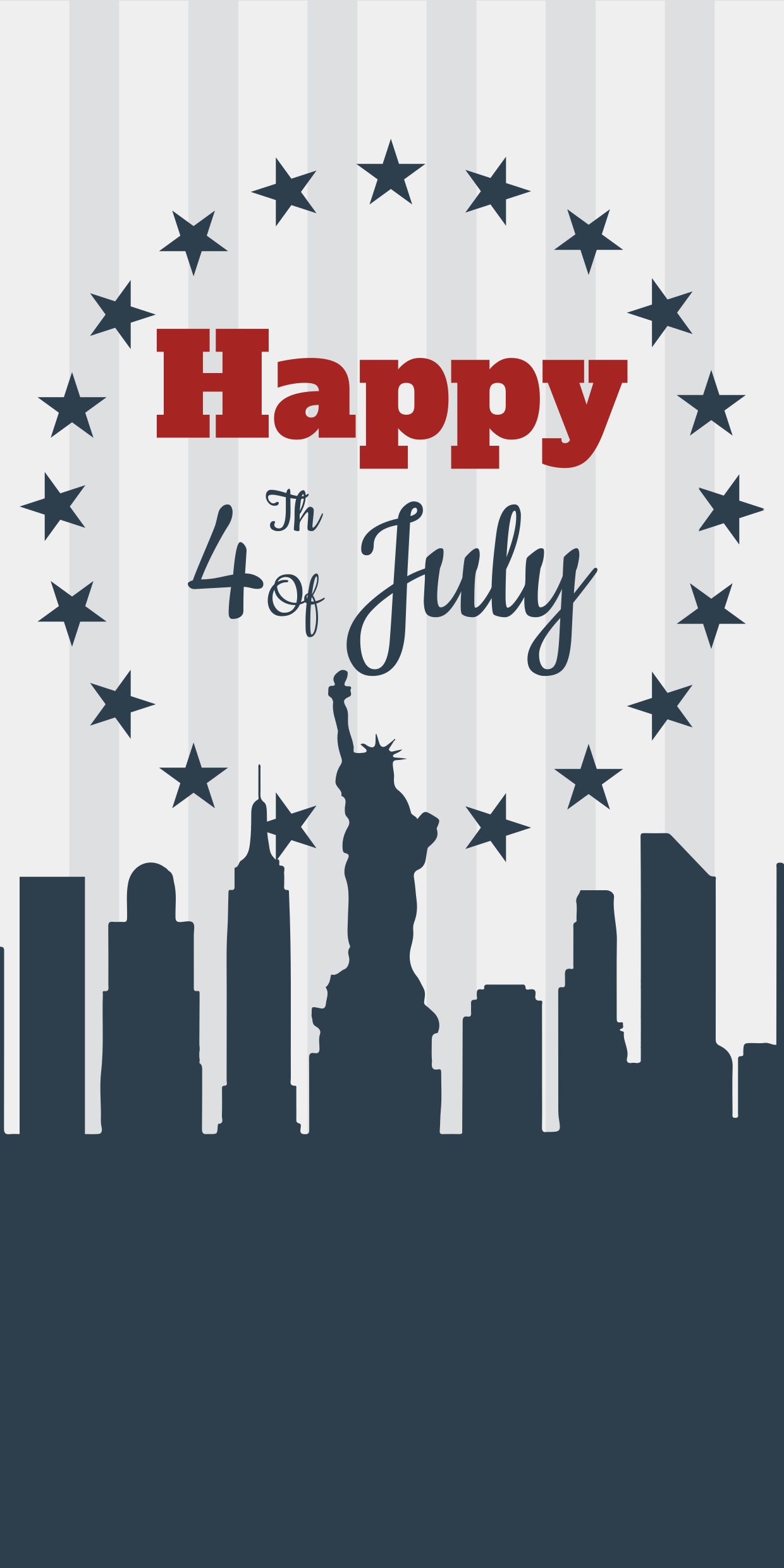 Professional-Looking Happy 4th of July Sign Template | Square Signs