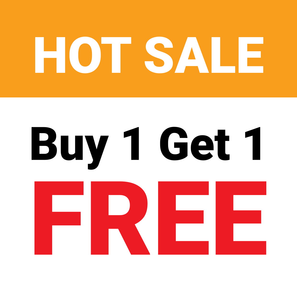 Informative Hot Sale and Discount Sign Template | Square Signs