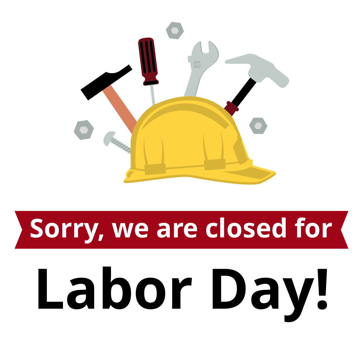 Cartoon Closed Sign