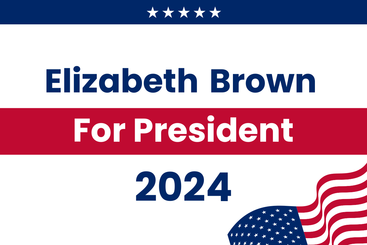SImple and Bold Political Sign Template | Square Signs