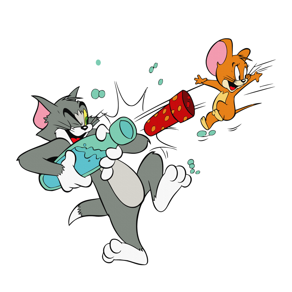Tom and Jerry Cartoon Animal Template | Square Signs