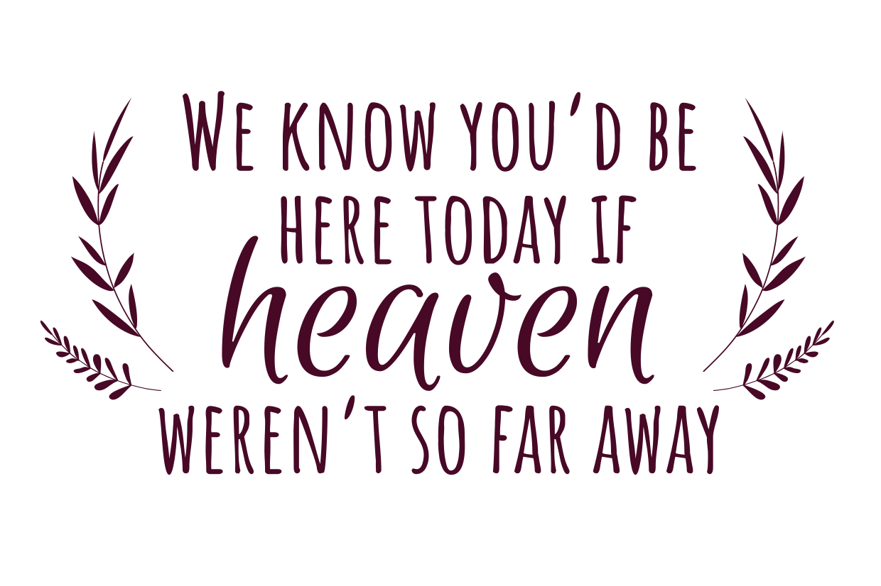 Wedding memorial sign template | Honestweddingadvice.com